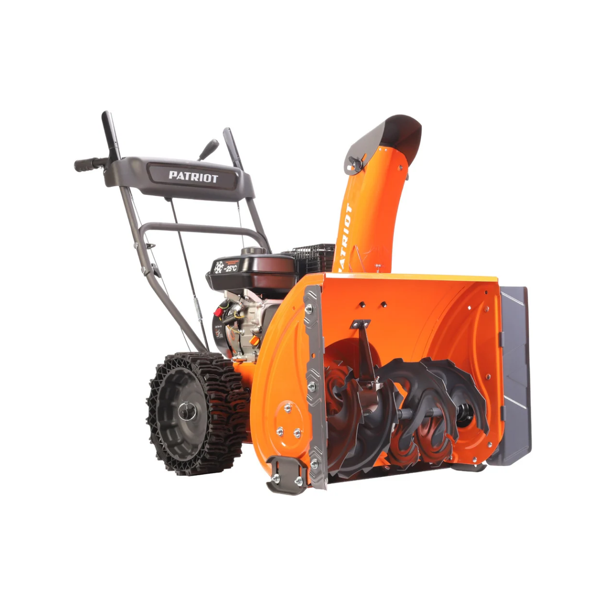 Снегоуборщик бензиновый PATRIOT PRO 7 KX (426109708) 4-х тактный, 6 передач, оранжевый