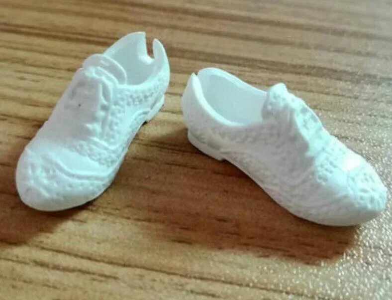 Обувь для кукол Bbie черные пластиковые Белый, 2HC1-11