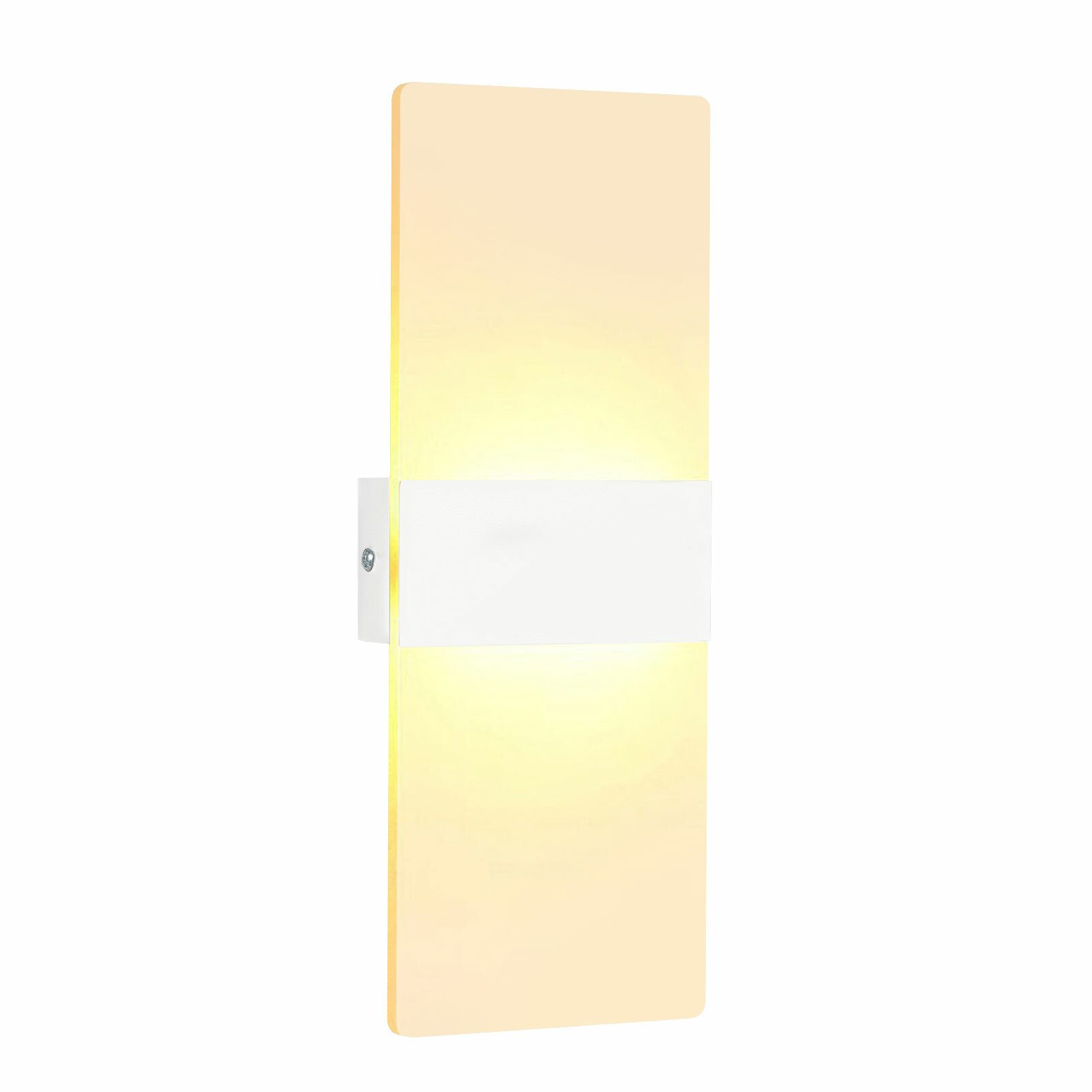 L-ED Настенная Лампа Прямоугольная AC85-265V Боковая Лампа Коридорная Настенная Лампа Для Дома Алюминиевая Люстра, Материал: Алюминий + PMMA, Форма: Прямоугольная, Цвет Света: Теплый Белый (3000K), Белый (6500K), Размер: 140*60*45mm, 290*110*45mm, Цвет