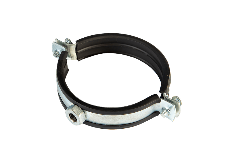 Хомут трубный с рез. профилем (20-24мм) 1/2' M8 оцинкованный КМП ХТР (20-24мм) 1/2 M8