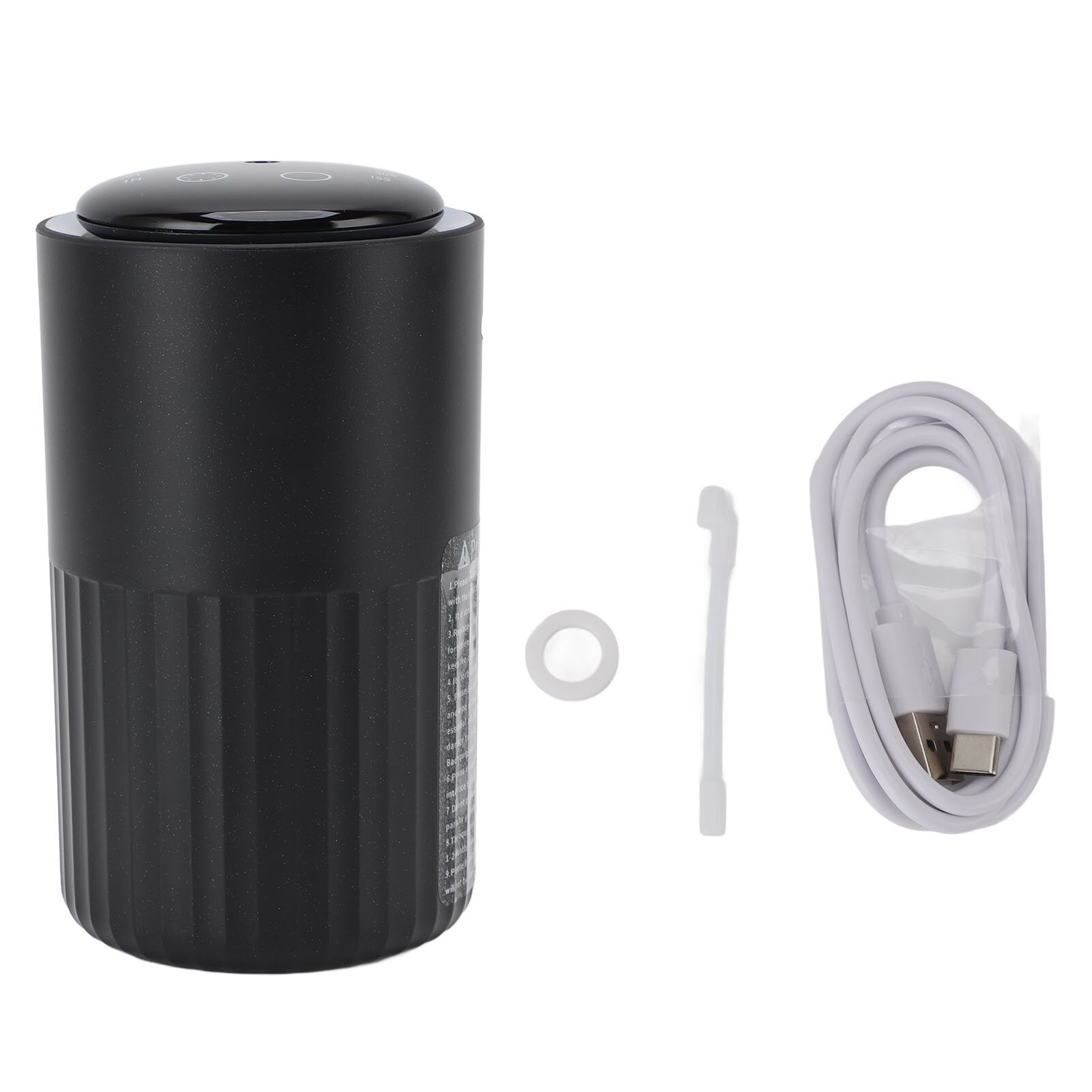 Диффузор эфирного масла без водянка с 7 цветным светом портативным ароматерапевтическим диффузором тихий с таймером против утечки для спальни автомобиль.