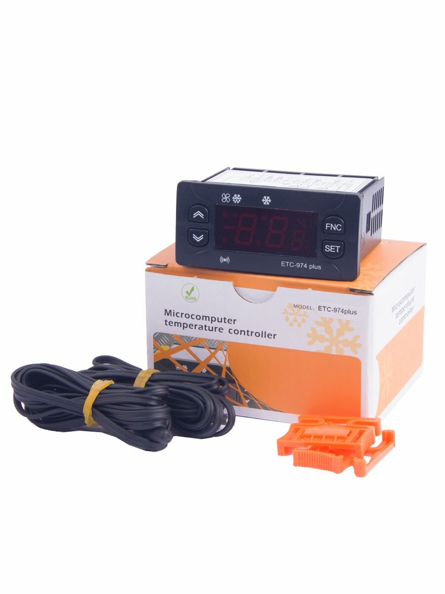 Контроллер ETC-974 PLUS 12-24V 2 датчика (023651)