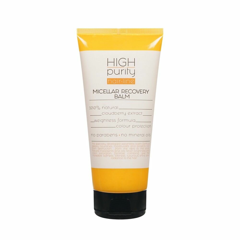 Мицеллярный восстанавливающий бальзам для волос High Purity 200мл