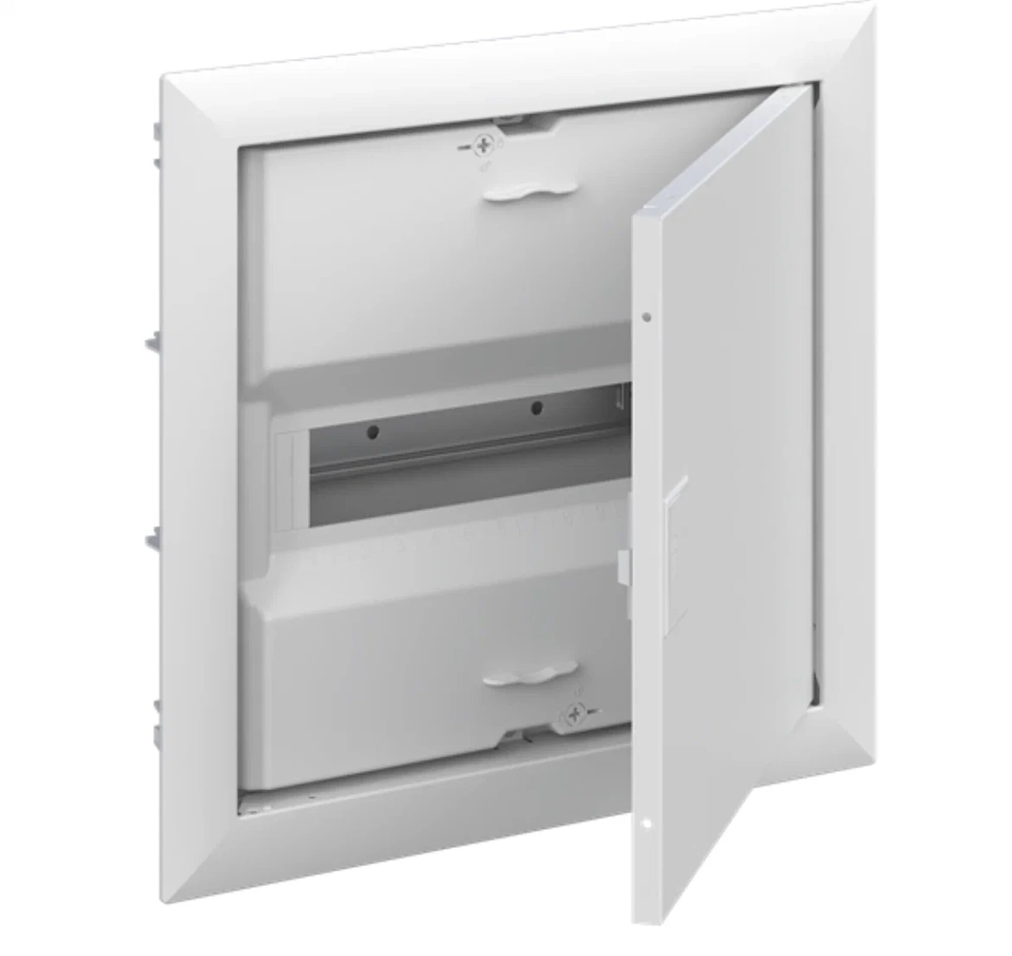 Шкаф в нишу ABB UK612E2, 12 модулей, с металлической дверцей и винтовыми клеммами