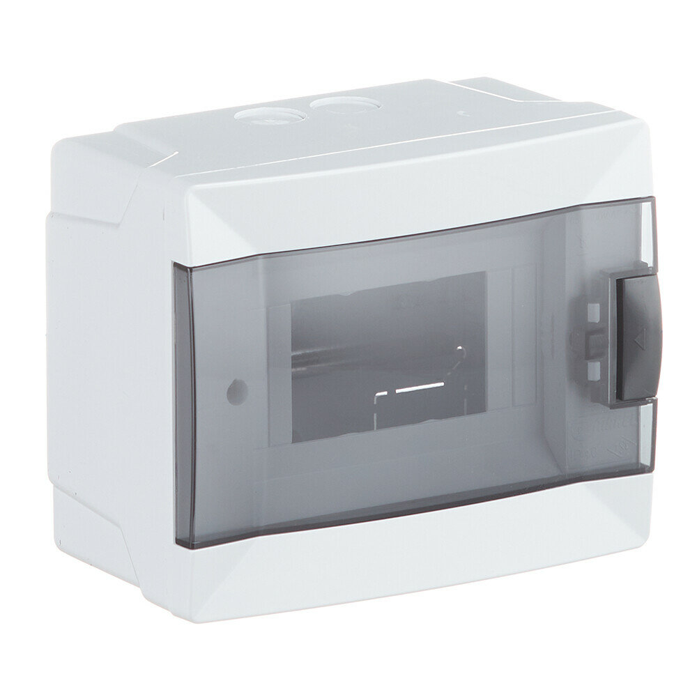 Щит распределительный навесной Makel ЩРН-П-6 пластиковый IP40 140х172х95 мм 6 модулей с DIN-рейкой и нулевой шиной