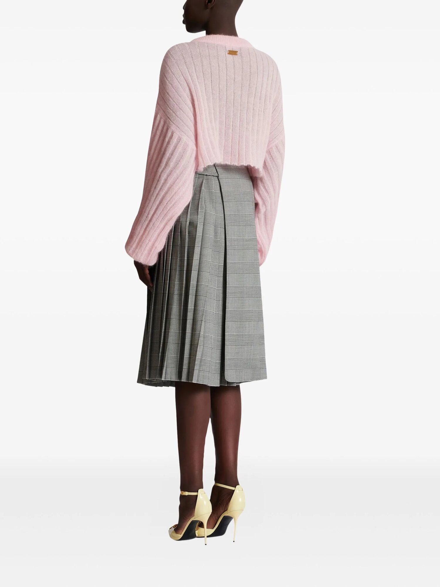 Свитер BALMAIN, размер M, , pink — фото 1