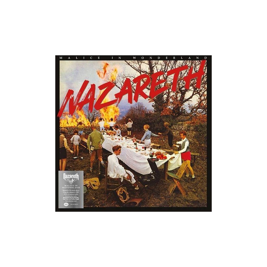 Виниловая пластинка Nazareth - Malice In Wonderland (remastered) (Limited-Edition) (Red Vinyl) (1 LP)