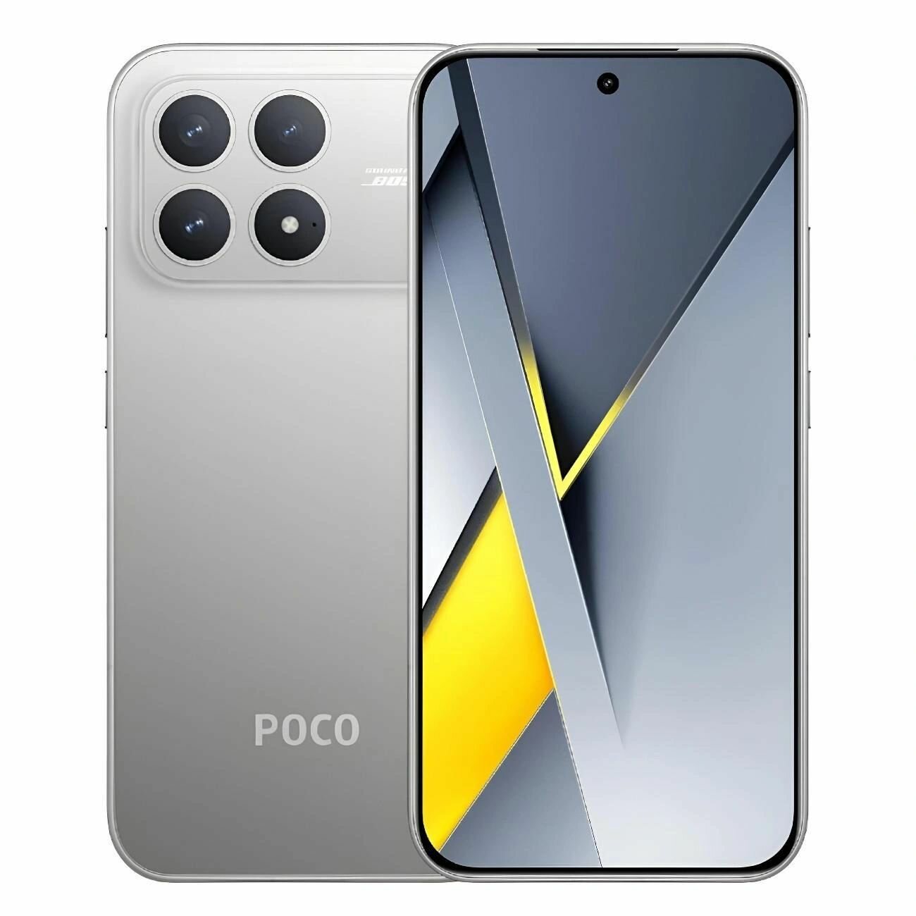 Смартфон Xiaomi POCO F8 Pro 12/512GB Titanium Silver