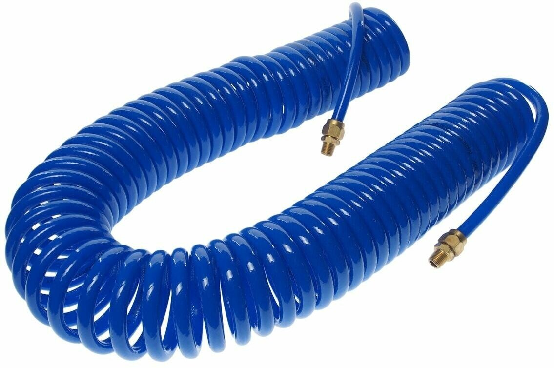 JTC-7004 Шланг спиральный воздушный 15м, 10х14мм, резьба 3/8"