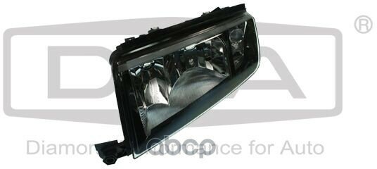 Фара левая SKODA Fabia I 99-07 (black frame) DPA арт. 89410198002