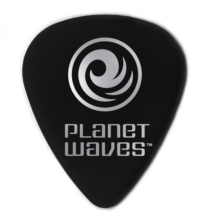 Набор медиаторов Planet Waves 1CBK7-10 Celluloid Extra Heavy, черные, очень толстые, 1.25 мм, упаковка 10 шт.