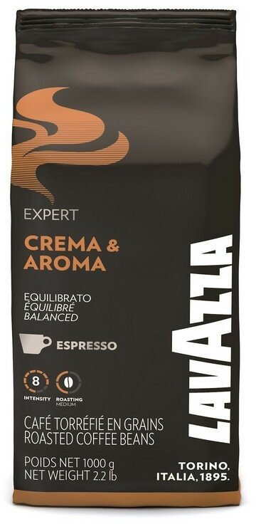 Кофе Lavazza Crema Aroma Expert в зернах, 1кг