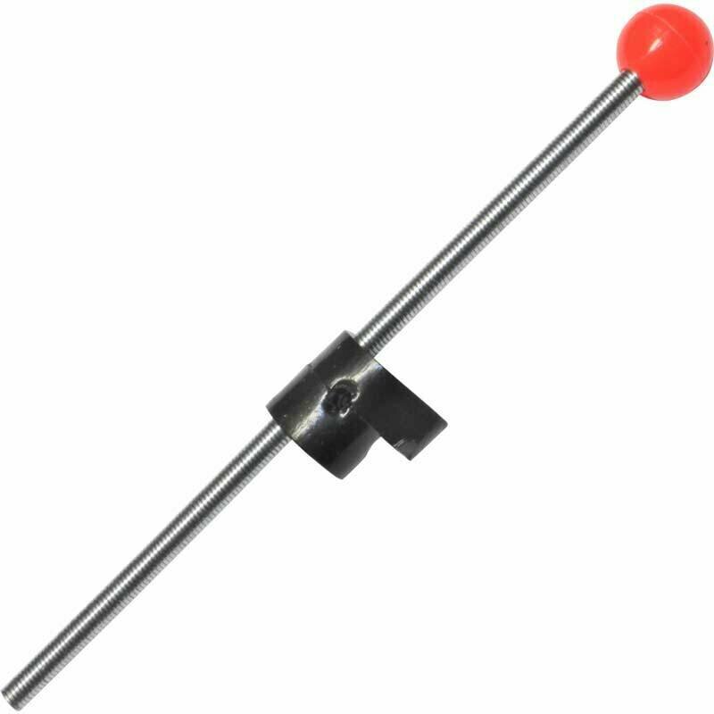 Сторожок Три Кита витой Шарк В-1 пружина 2,00-3,00g, красный (упк. 10шт.)