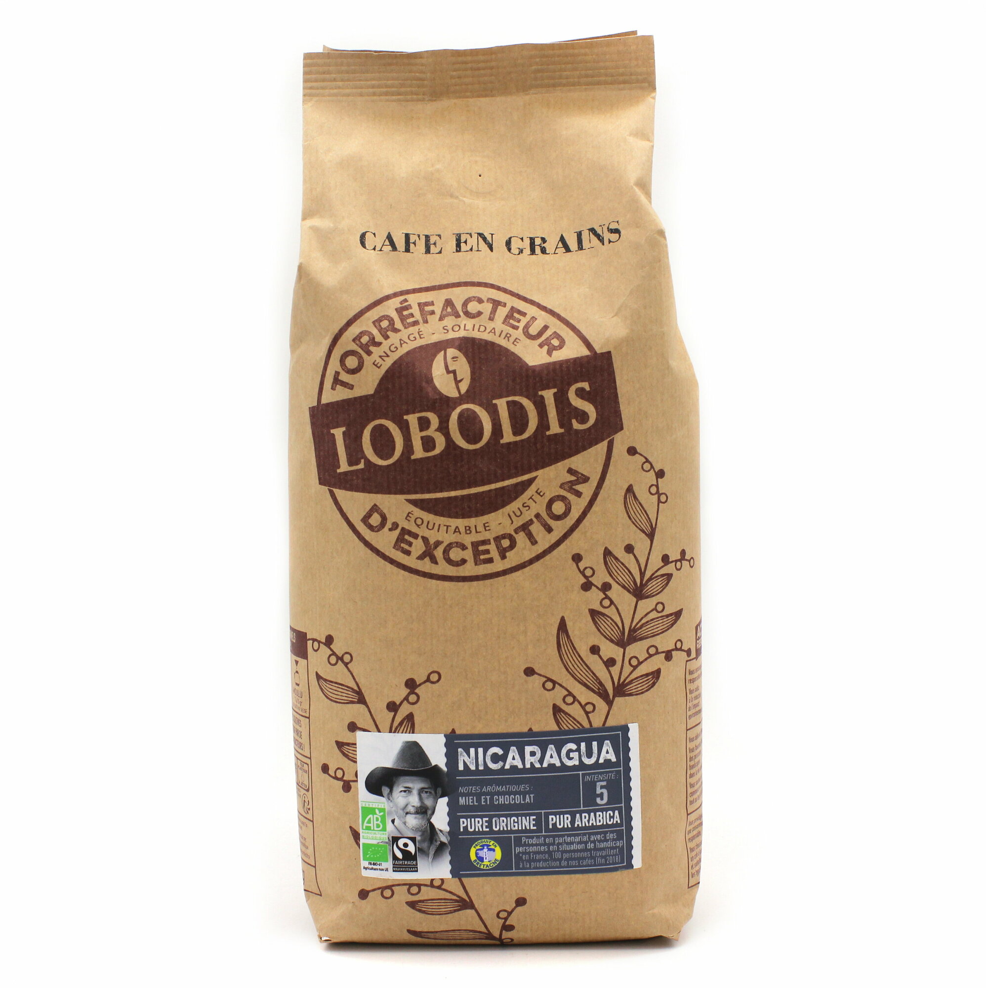 Lobodis Кофе в зернах Lobodis NICARAGUA Tepeyaс, 1000 грамм.