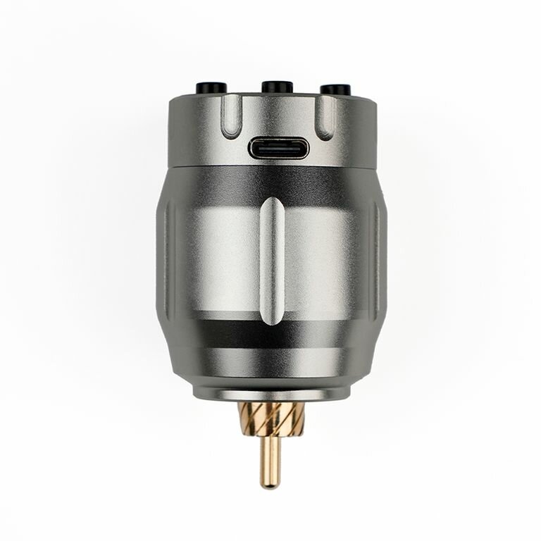 Беспроводной блок питания для тату и пм машинки KING 2 MINI RCA Silver