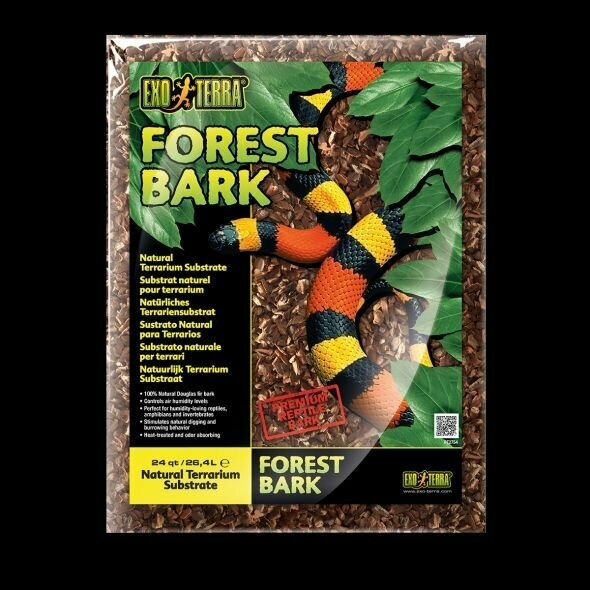 Грунт для террариума Exo Terra Forest bark 26,4 л