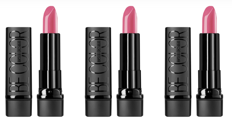 Губная помада Belor Design Be Color, тон 115 бежево-розовый глянцевый блеск, 3 шт