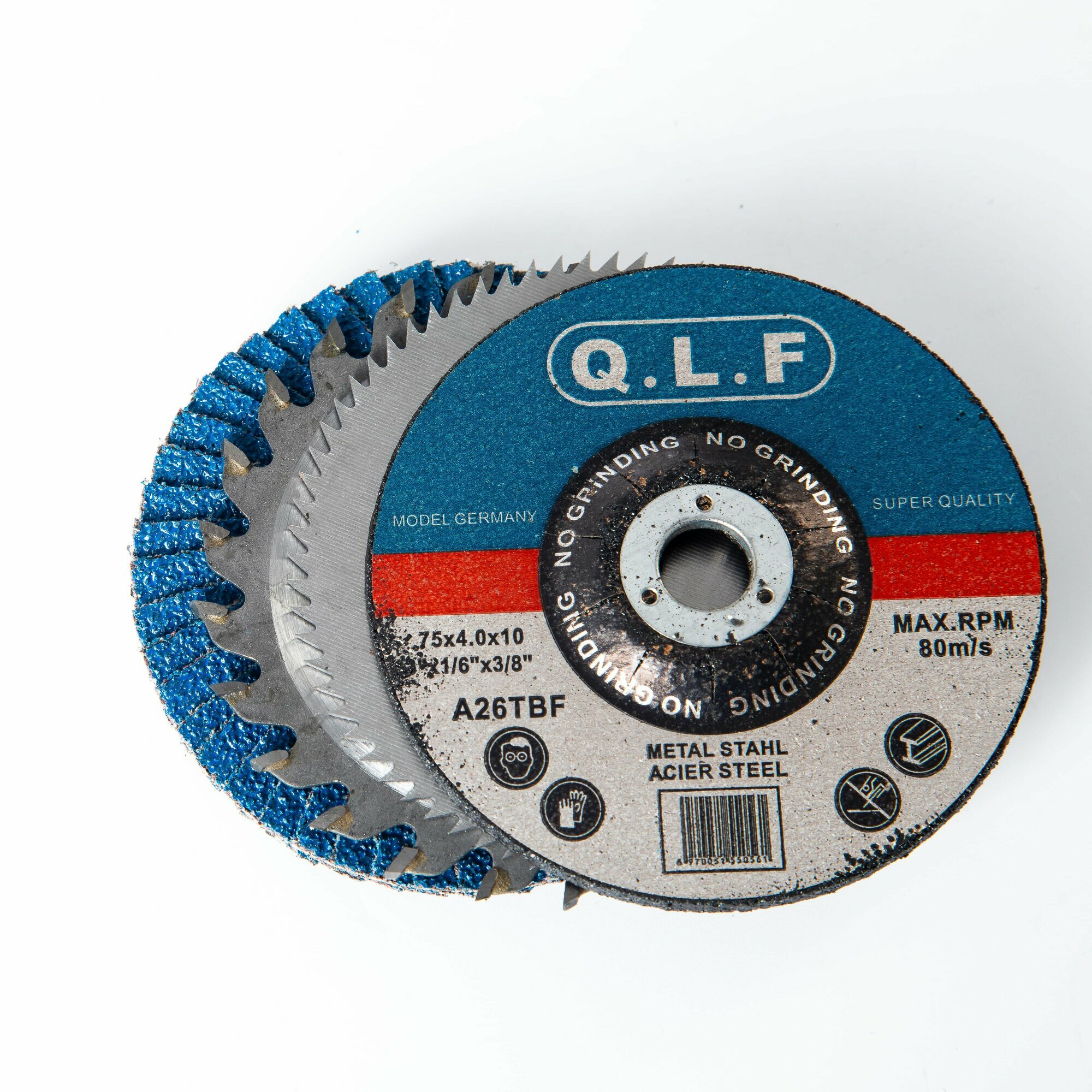 Набор дисков для шлифовальной машины, Remtools / Круги для мини ушм 76 мм 10мм