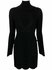 Платье Alessandro Vigilante Roll-neck cut-out minidress, размер 42