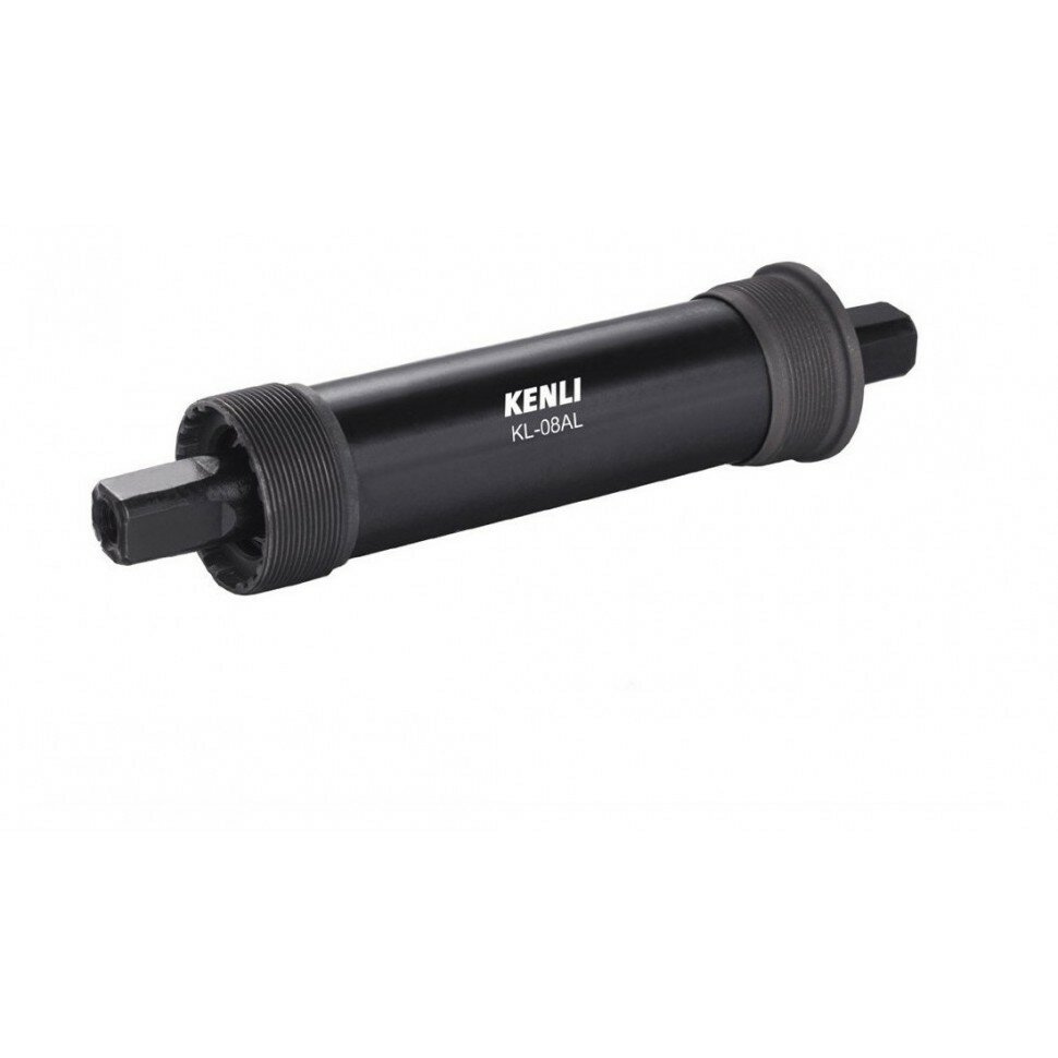 Каретка для фэт-байка KENLI KL-08AL 120/170 мм, BSA под квадрат, промподшипники, чашки и корпус - сталь