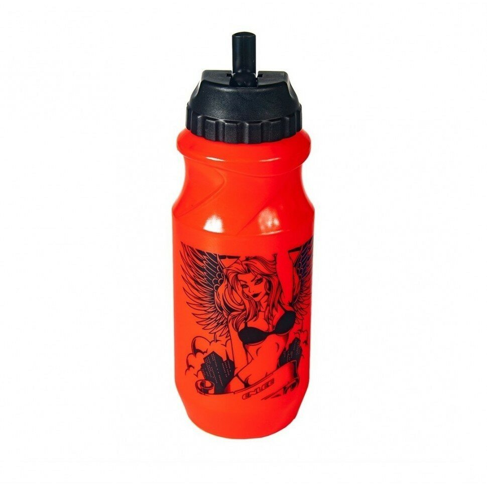 Велобутылка Enlee RR-20 Girl Red 0,6 л, красная