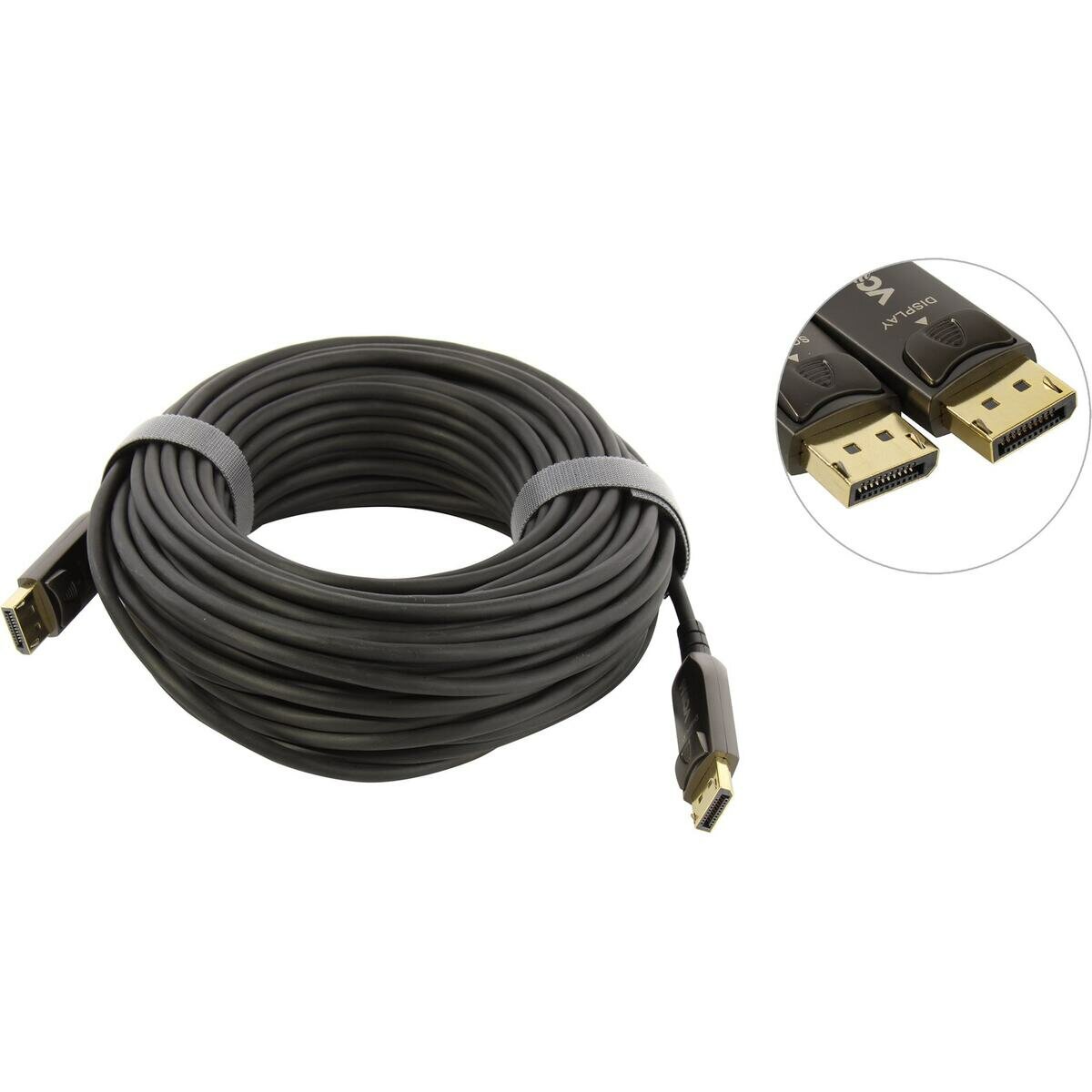 VCOM Кабель optical DisplayPort (M) -> DisplayPort (M) 20м ver1.4