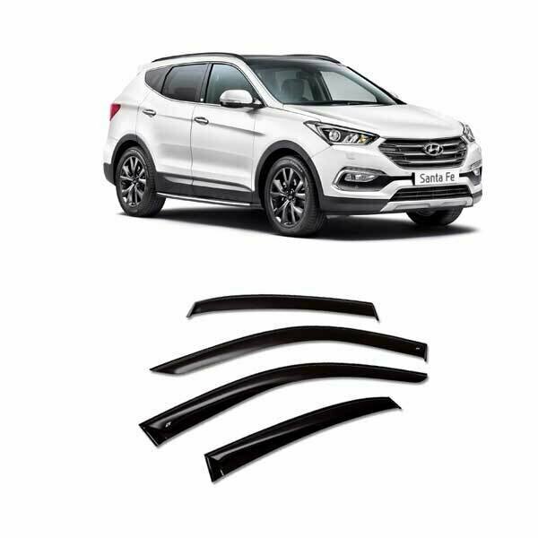 Дефлекторы боковых окон HYUNDAI Grand SantaFe Хендай Гранд Санта Фе (2014-2016)