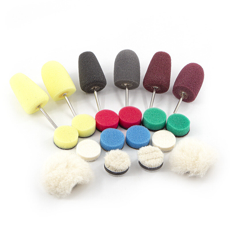 Мини-пады для гибкого вала 20 шт (Набор) Detail Polisher Pad Set Shine Systems SS617