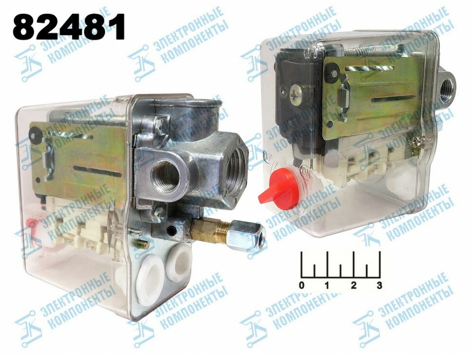 Автоматика 400V 16A с регулировкой давления 4 выхода FB-18-4H (№010149(A9))