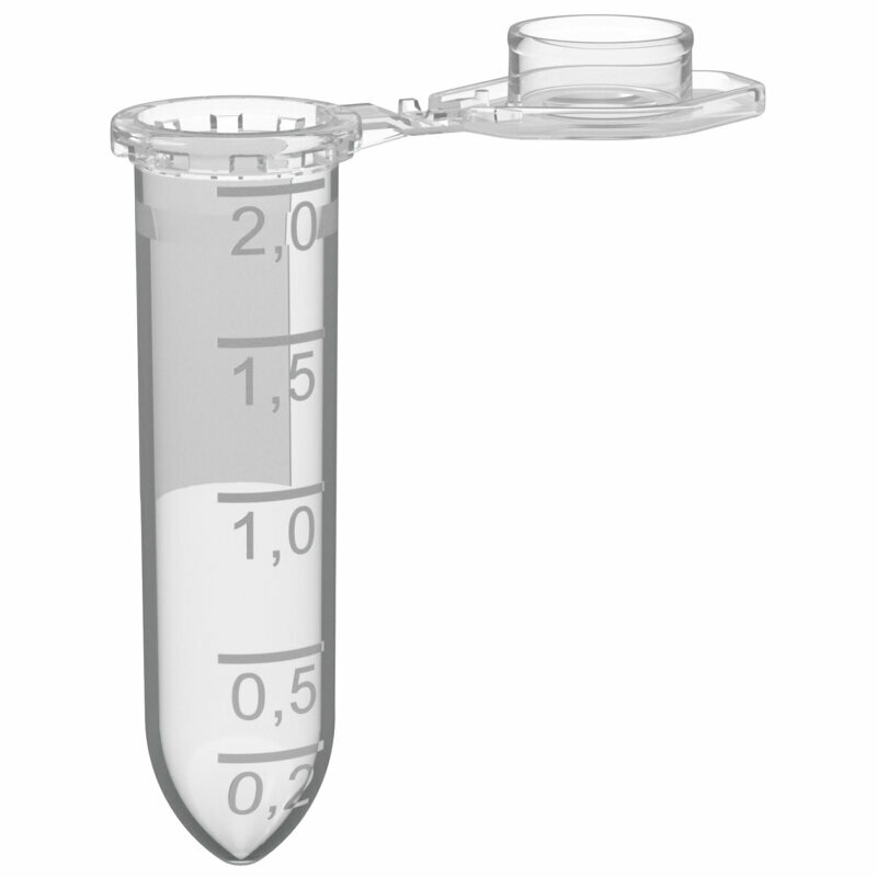 Пробирка микроцентриф. круглод. 2,0мл, 500шт/уп Перинт ПМ2К-13-40-ПП ГУ, 1970994