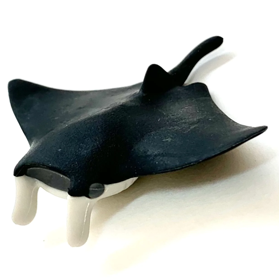 IWAKO Ластик канцелярский констуктор скат черный серии морские животные, 1 шт