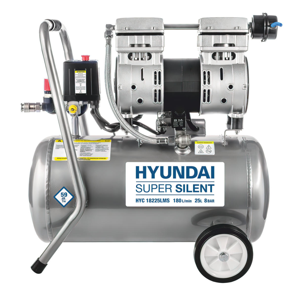Компрессор воздушный Hyundai HYC18225LMS