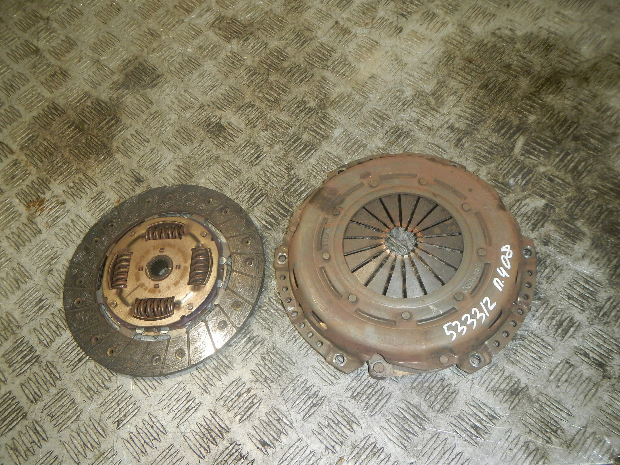 Б/У Корзина сцепления, Peugeot (Пежо)-408 (12-) PEUGEOT 408 (12-) SACHS Дубликат, без видимых повреждений. 533312 Peugeot...