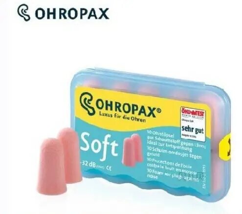 Ohropax мягкие шумоподавляющие беруши