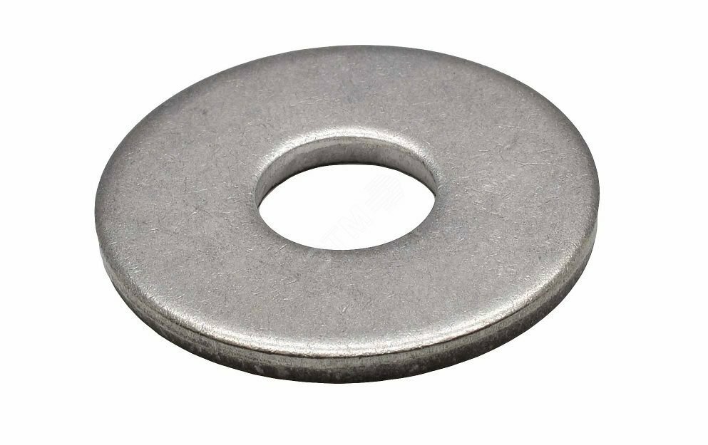 Шайба DIN 9021 М10 увеличенная покрытие цинк Крепдил
