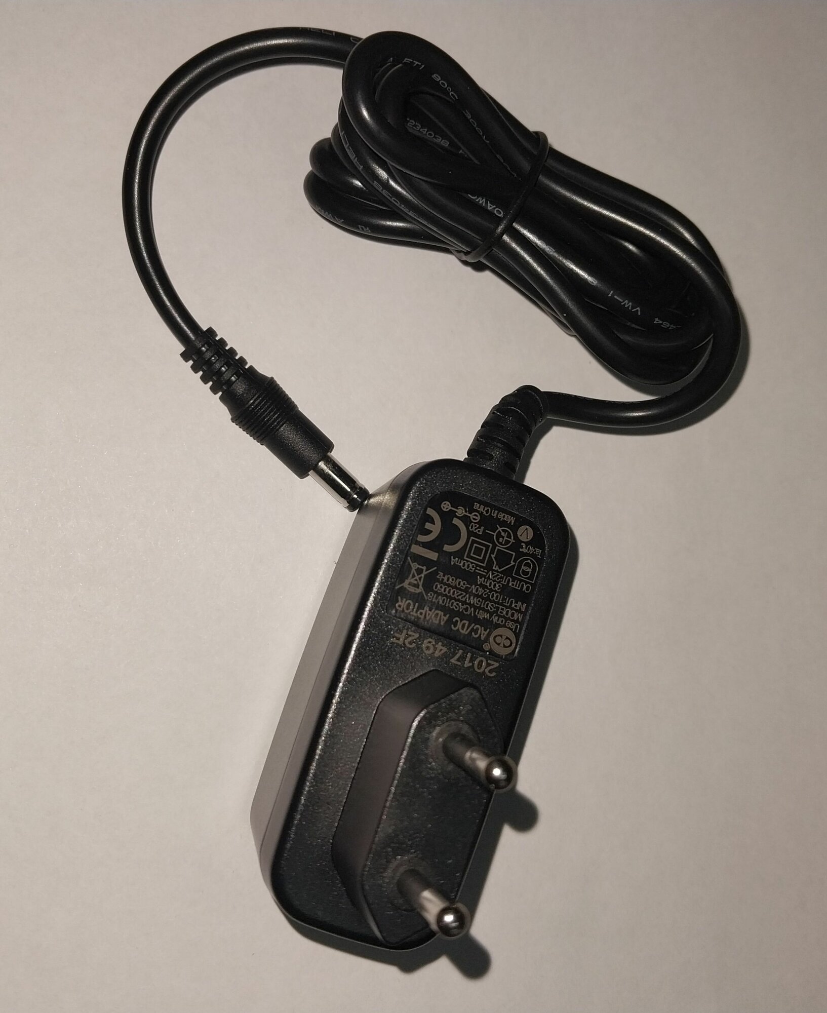 Зарядное устройство пылесоса бош 22V 0.5A 00754639