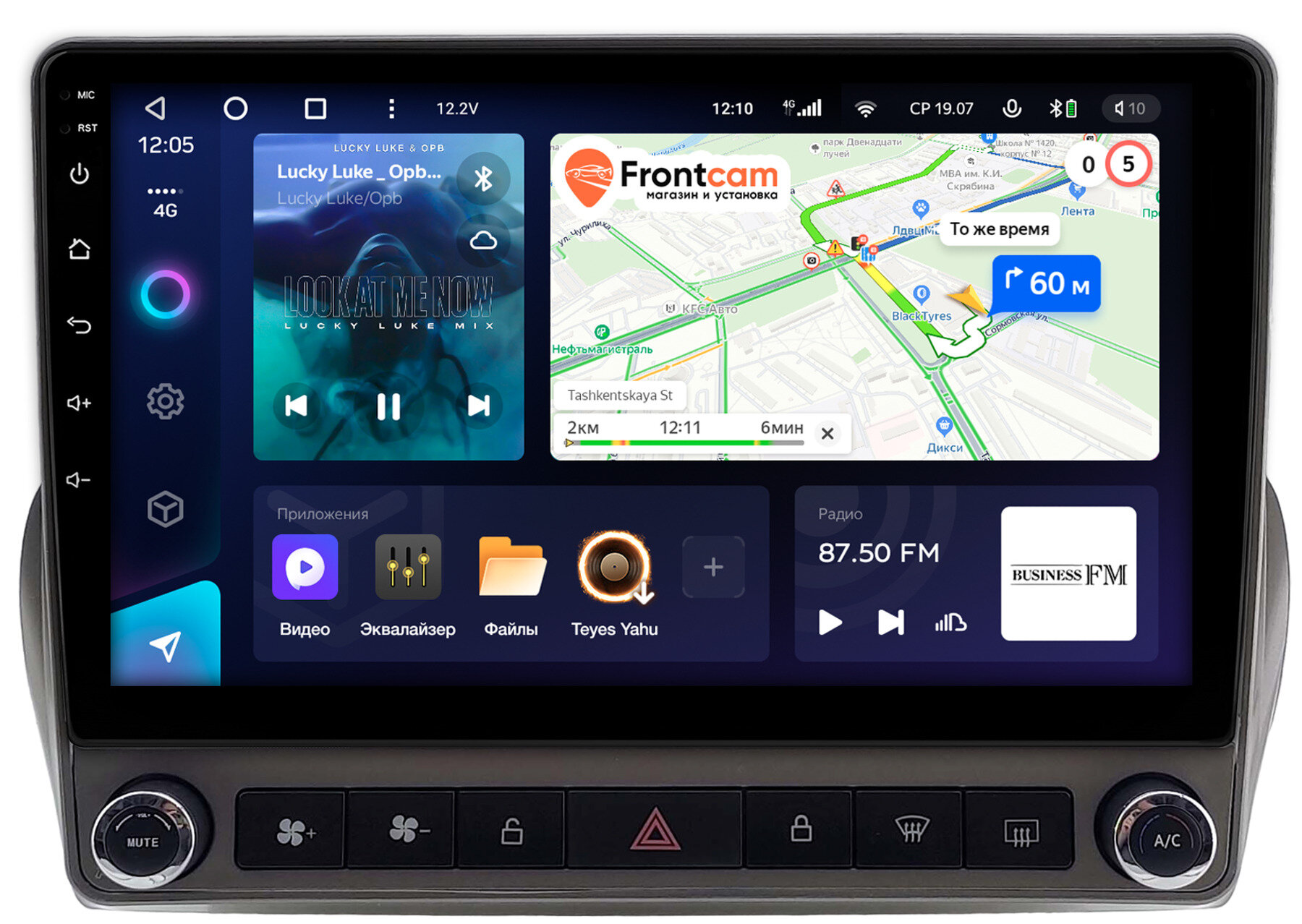 Штатная магнитола Chevrolet Camaro 5 2009-2015 (серая) Teyes CC3 4/64 9" RM-9-2552 Android 10 (4G-SIM, DSP, QLed)