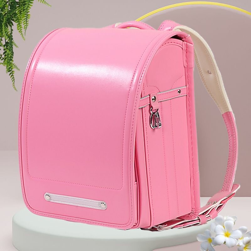 Pюкзак школьный для детская, кожаный, японский стиль