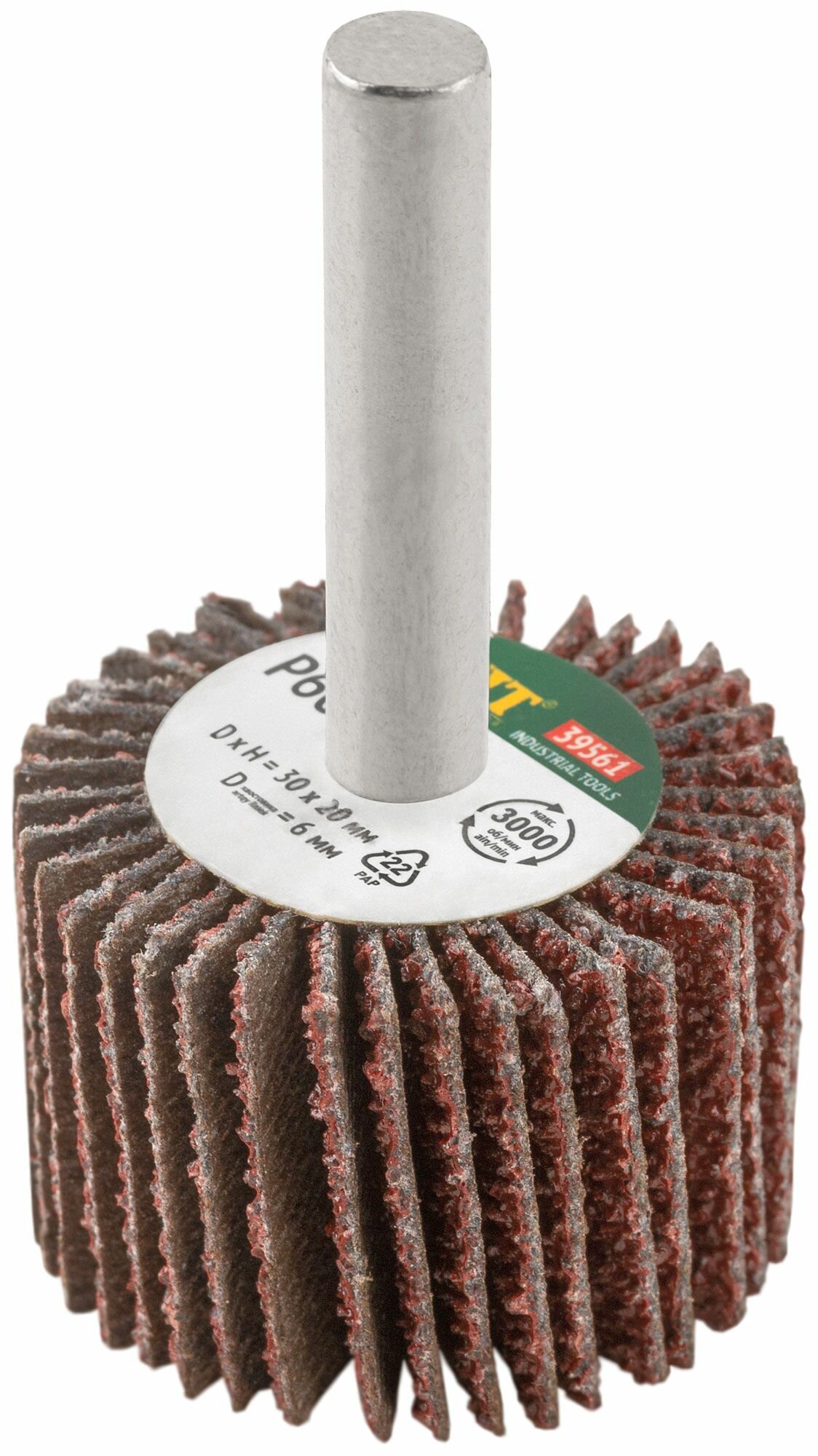 Диск лепестковый для дрели радиальный 30х20х6 мм Р 60