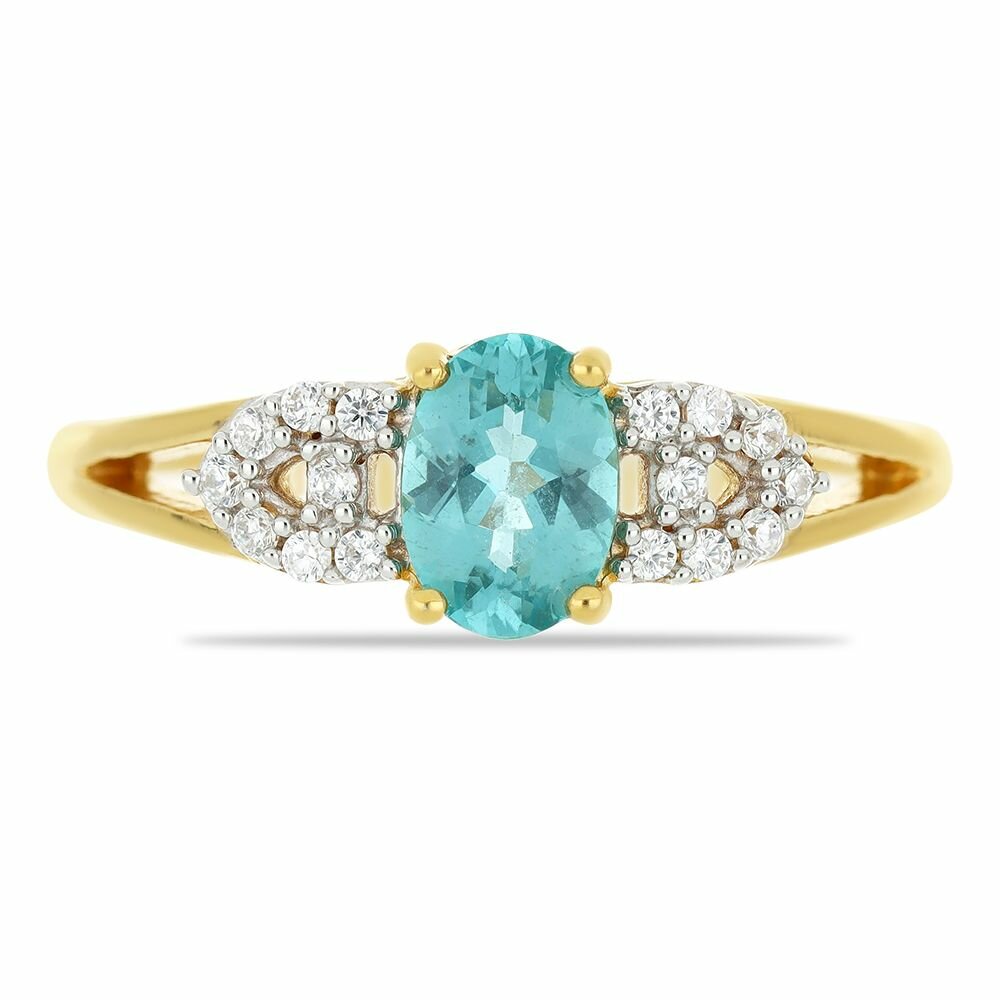 Кольцо, серебро, 925 проба, фианит