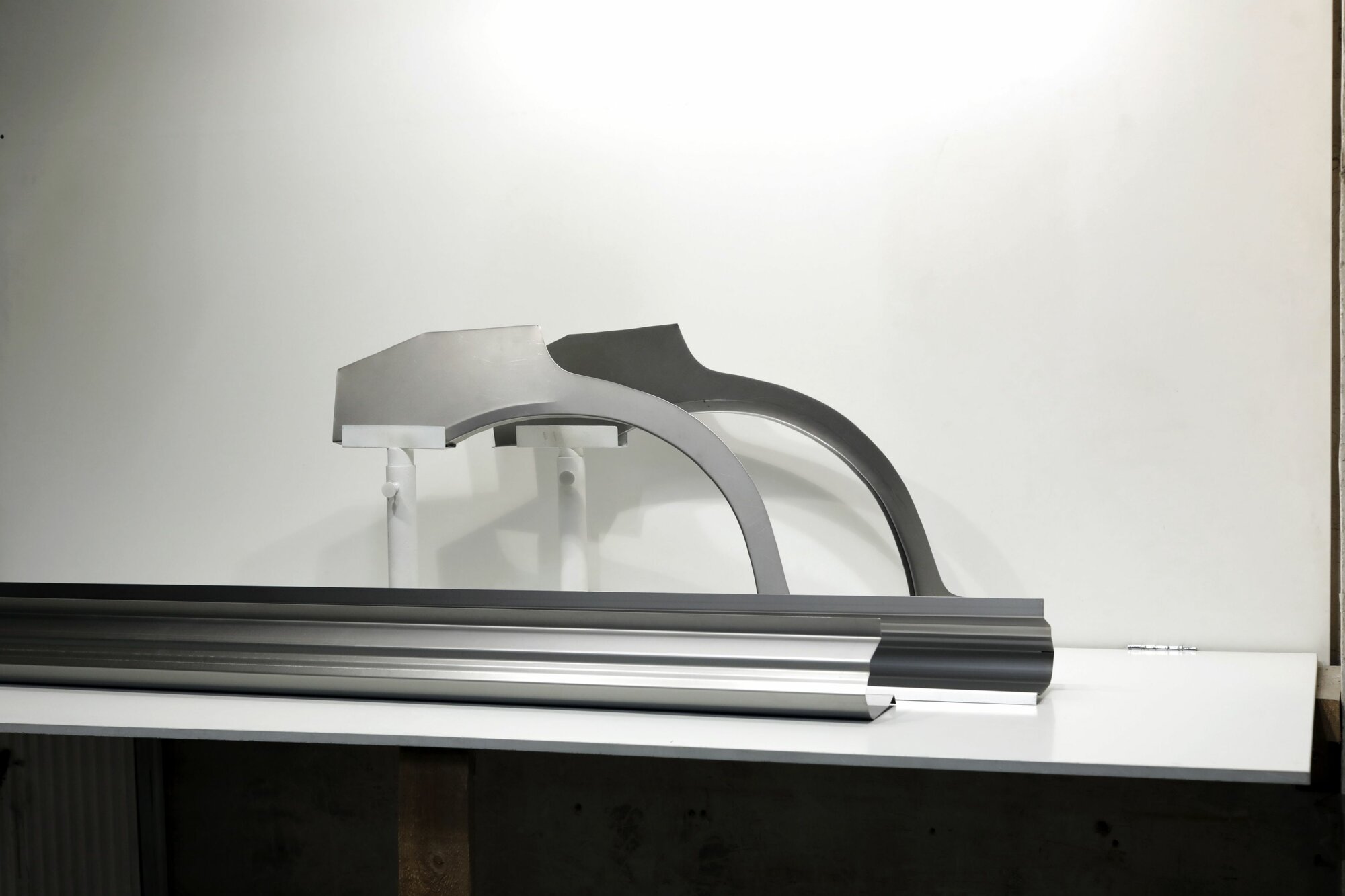 Кузовные ремонтные задние арки и пороги (комплект) + усилители для Nissan Almera N15 1995-2000 (ниссан альмера 15), тип кузова - седан, холоднокатаная сталь 0.8 мм и 1 мм