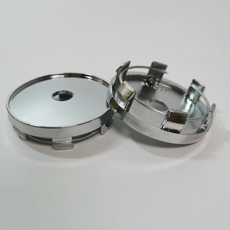 # 6 универсальных автомобильных колпачков из АБС-пластика 68 мм/60 мм, колпаки для центра колес, колпаки для ступиц, обод, автомобильный пылезащитный чехол, крышка ступицы колеса, колпачок ступицы