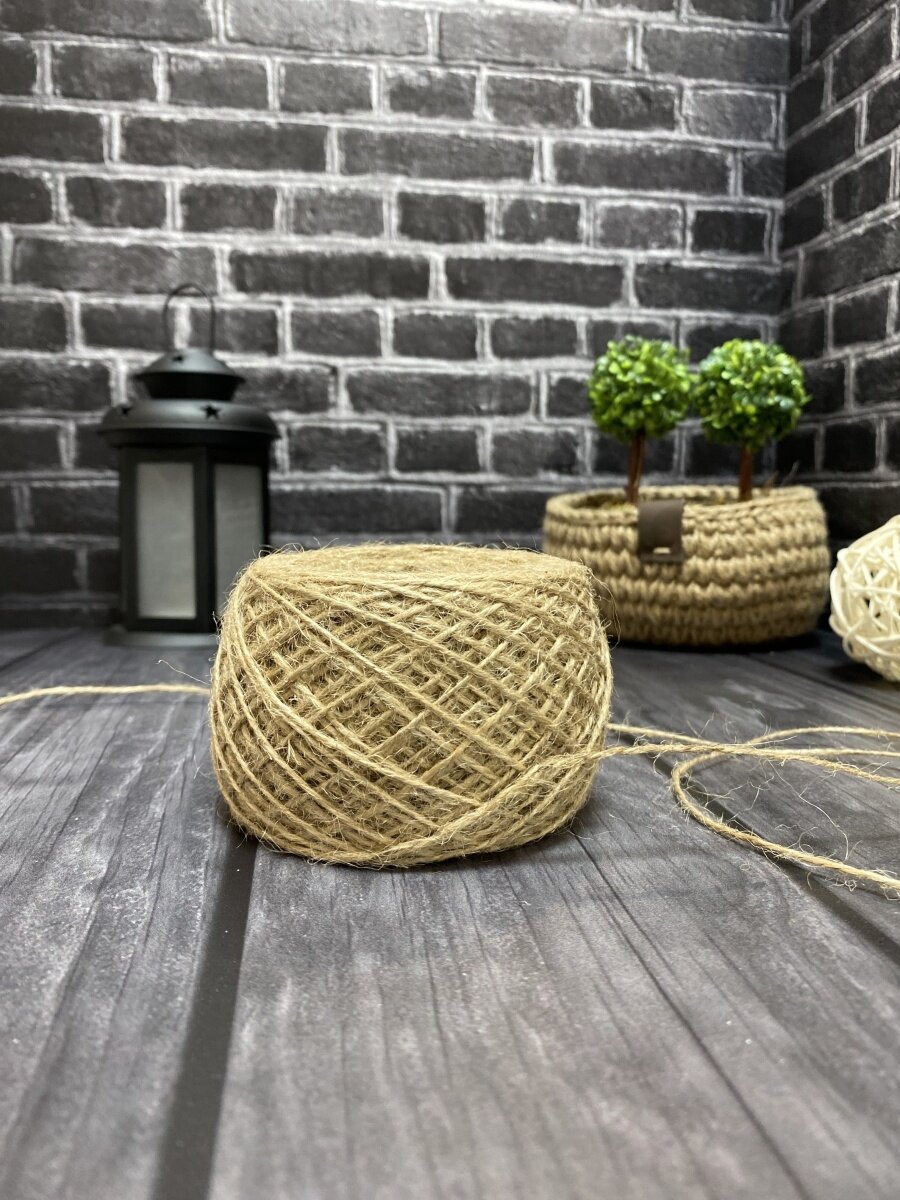 Шпагат 100м хозяйственно-бытовой джут