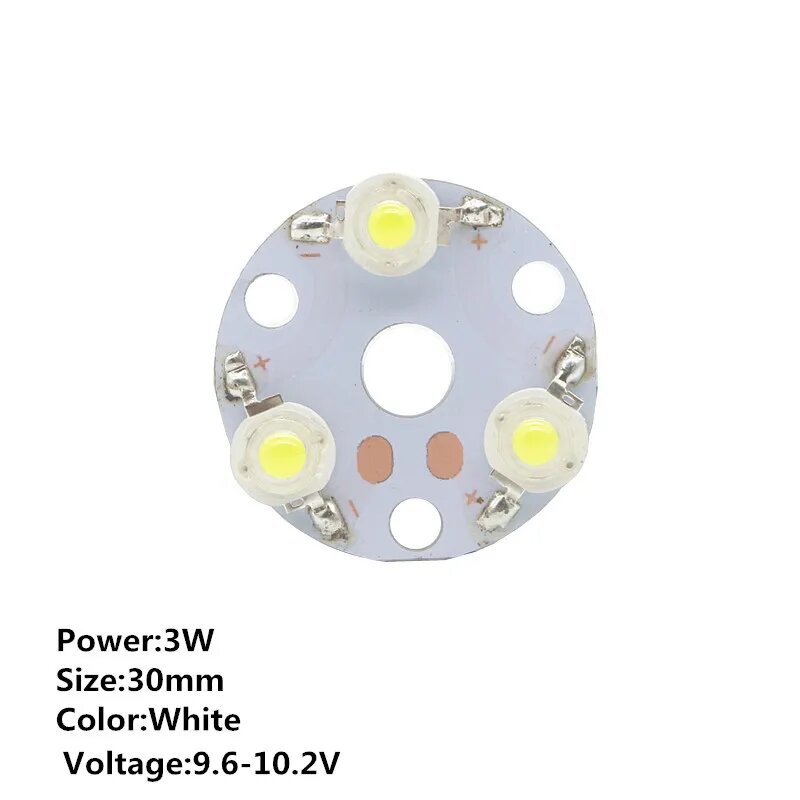 Светодиодный чип 3W 30mm White