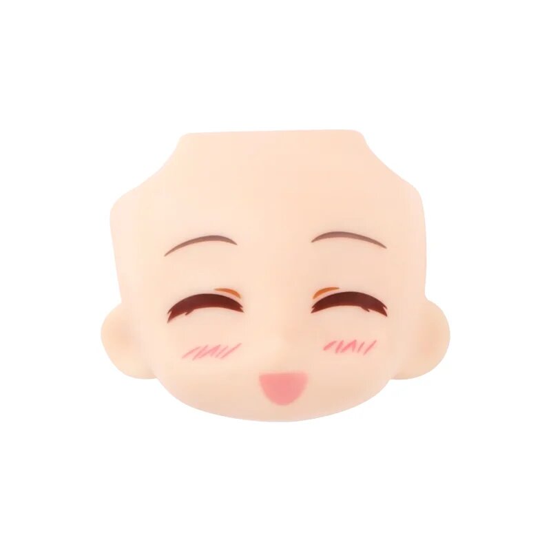 Лицо куклы OB11 1/12 с 3D наклейкой глаз L