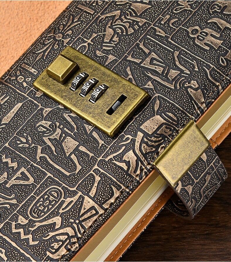 Блокнот с кодовым замком