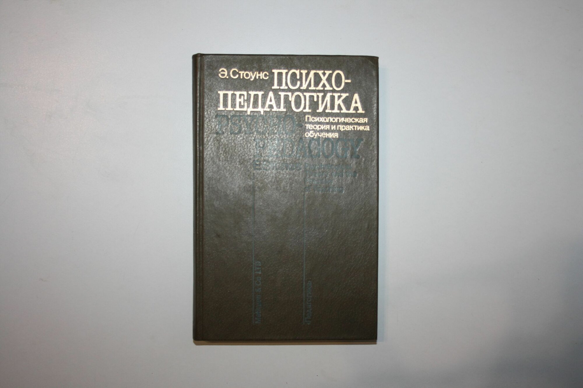Психопедагогика. Психологическая теория и практика обучения