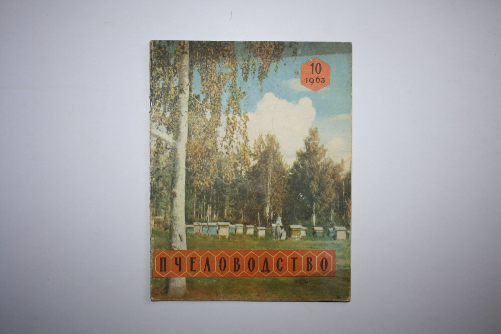 Журнал Пчеловодство № 10, 1963
