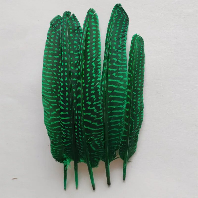 Изумрудные перья гуаньинь, grass green, 100 шт.