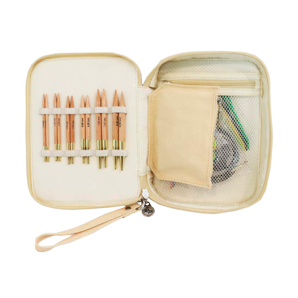 Набор спиц съемных Basix Beech "Beginner Basix", 6 размеров, KnitPro, 35765